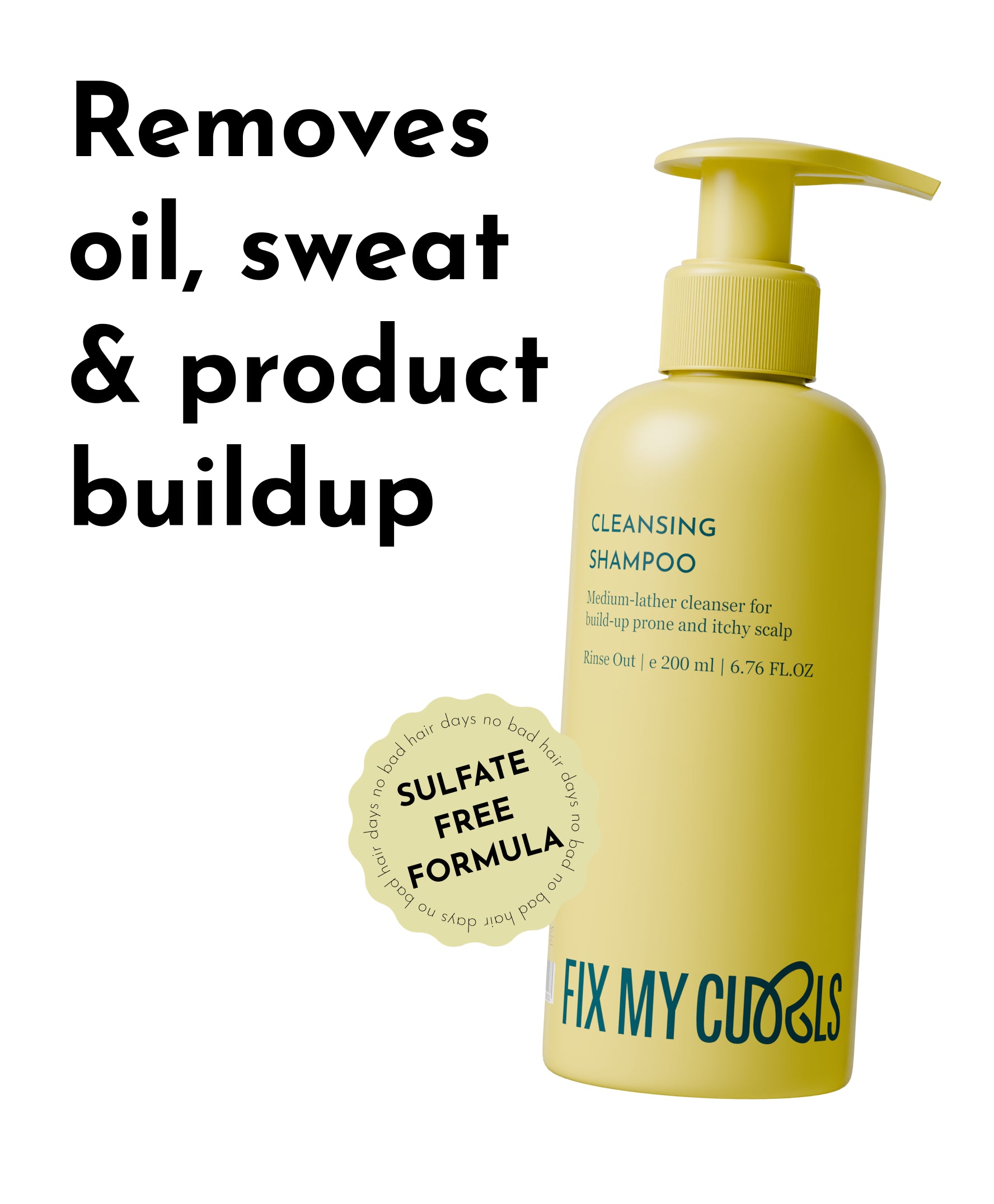 Purchase Squeaky Cleansing Shampoo from Fix My Curls
